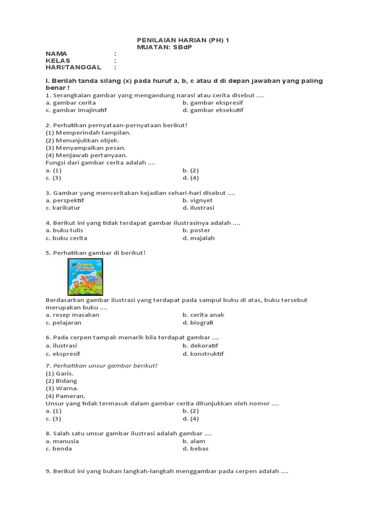 PH SBDP KLS 5 | PDF | Game & Aktivitas | Seni