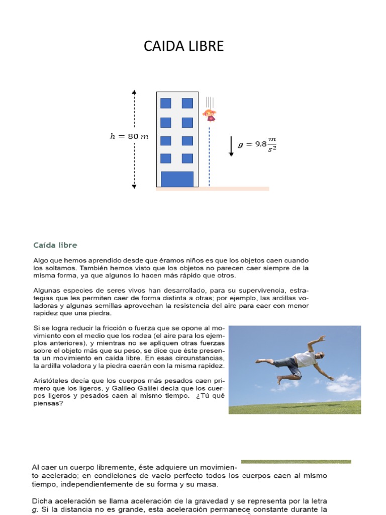 Caida Libre | PDF