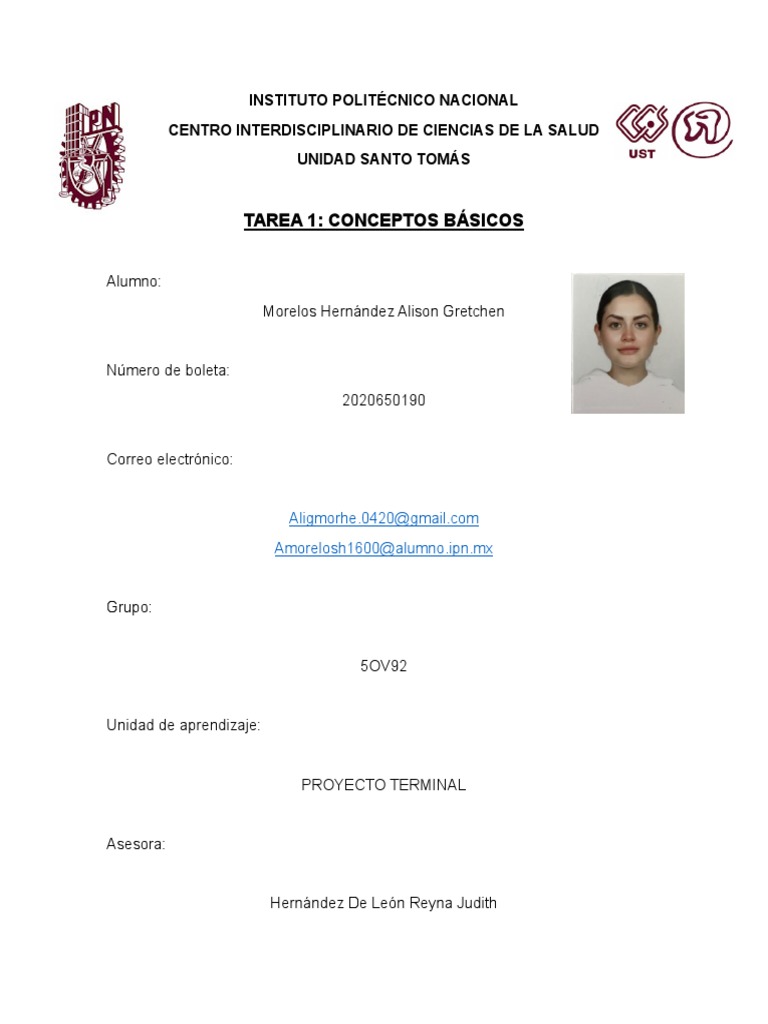 Tarea 1, Conceptos Básicos. Proyecto Terminal | PDF | Método científico | Teoría