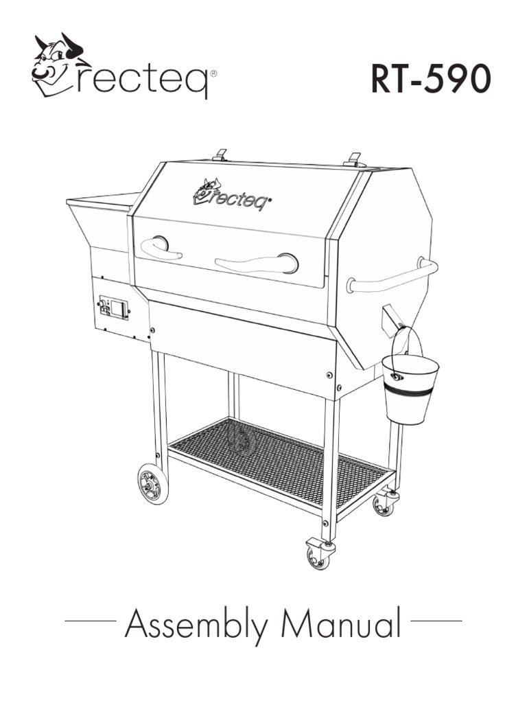 590 Manual | PDF | Barbecue Grill