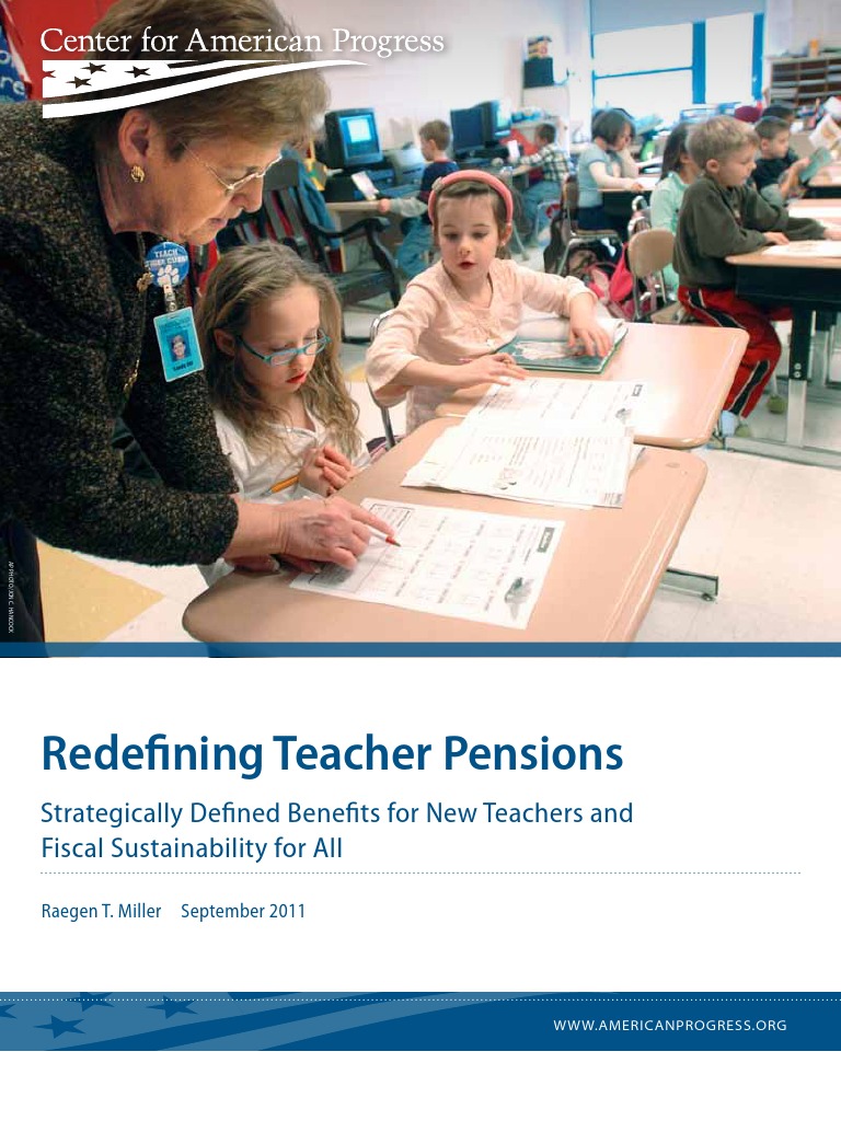 Redefining Teacher Pensions | PDF | Pension | Defined Benefit Pension Plan