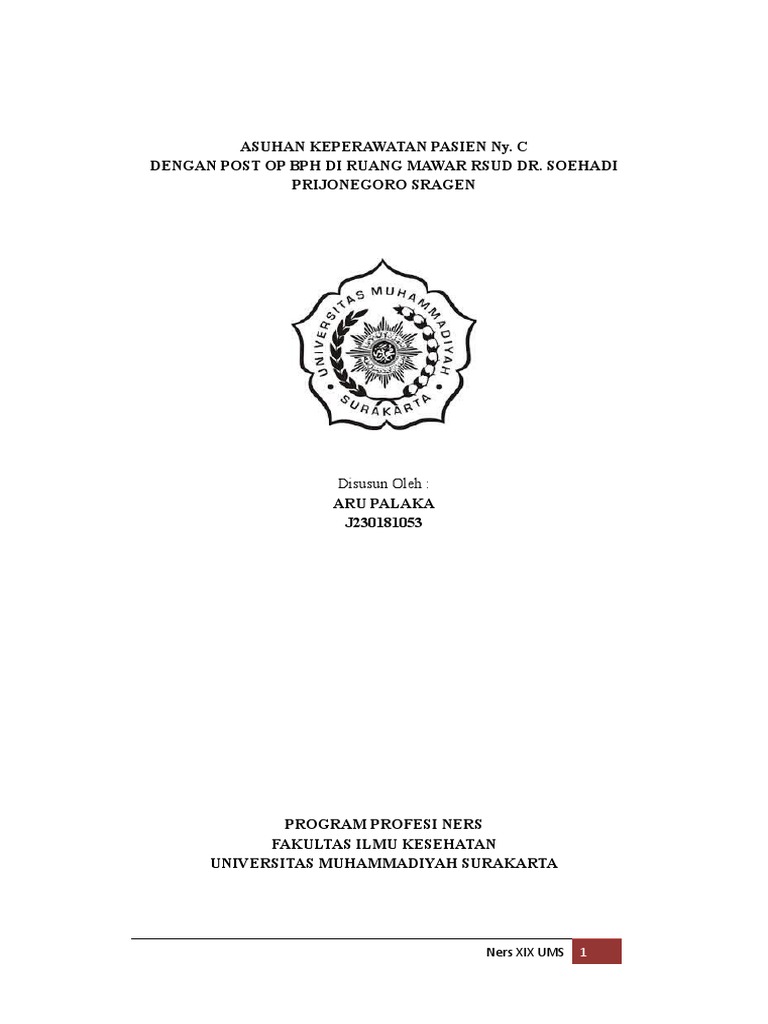 ASKEP BPH FIX Fix | PDF