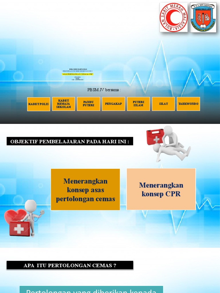 Perjumpaan PBSM Men Rendah Kali Ke 4 Asas Pertolongan Cemas | PDF