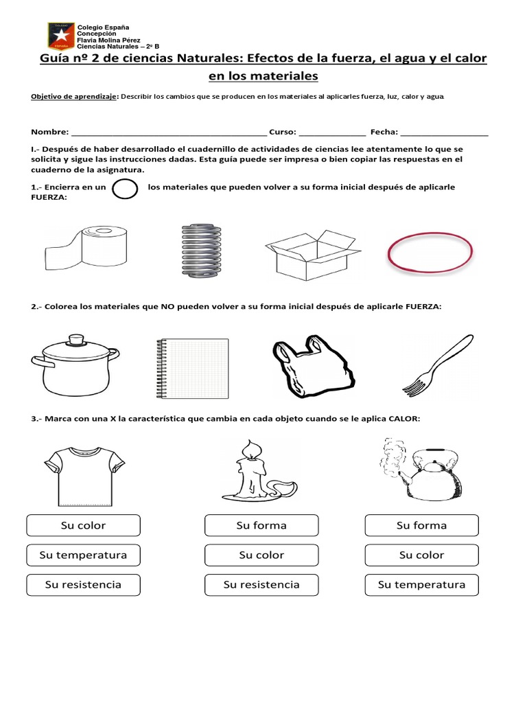 Guia de Los Materiales 2 PDF | PDF