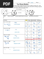 Lewis-Dot-Diagram-Worksheet - With Answers | PDF | Chemical Elements | Proton