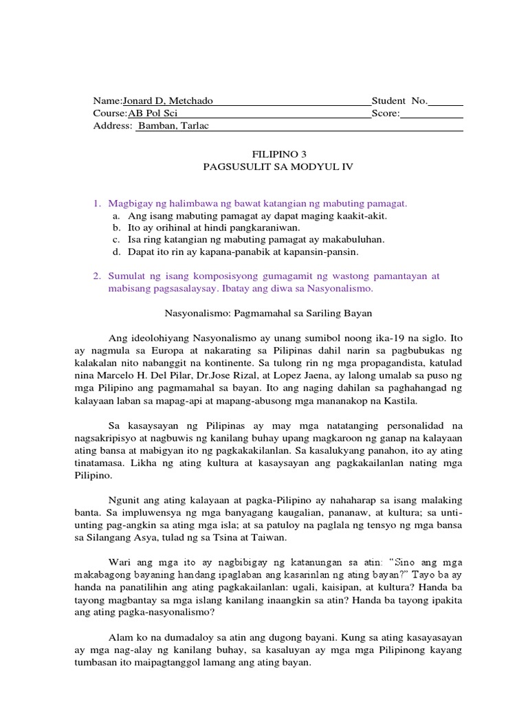 Fil3 Mod4&5 JONARD | PDF