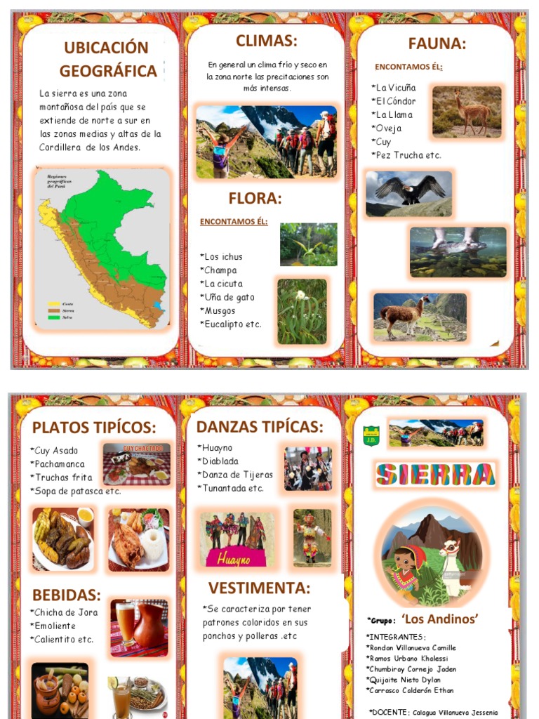 Triptico Sierra | PDF