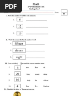 Assessment Sheet k3 Paper 1 2020 | PDF | Language Arts & Discipline