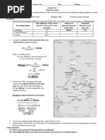 Triangulation Worksheet | PDF | Seismology | Earthquakes