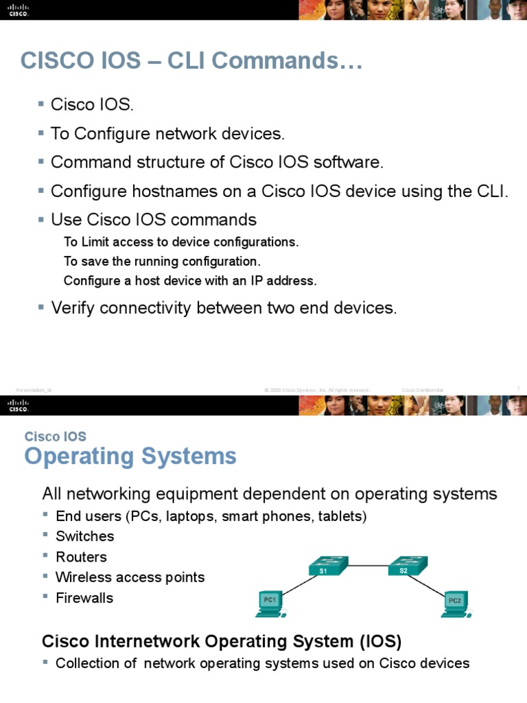 IOS Switch Router Configuration - Chapter 2 | PDF | Computer Network | Ip Address