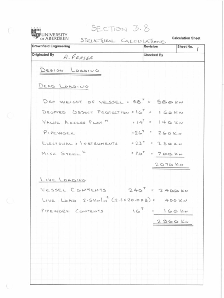 3) Manual Calculation | PDF