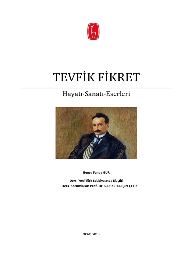 Tevfik Fikret Hayati Sanati Eserleri | PDF