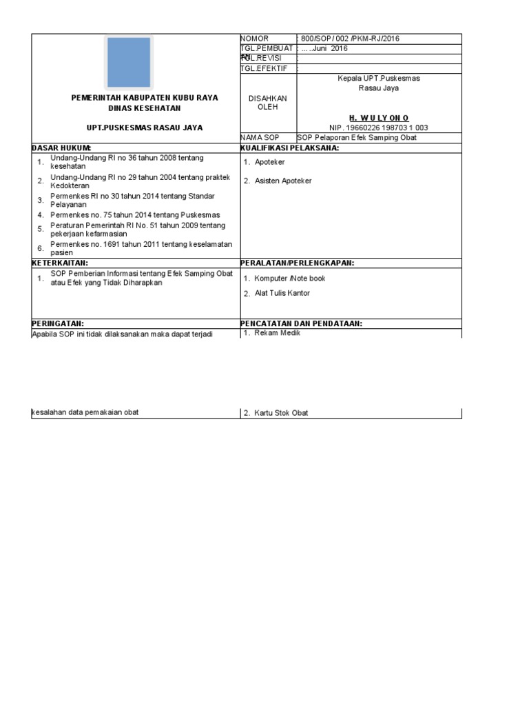 2.3.9.3 SPO Umpan Balik Pelaporan Dari Pelaksana Ke PJ Prog | PDF