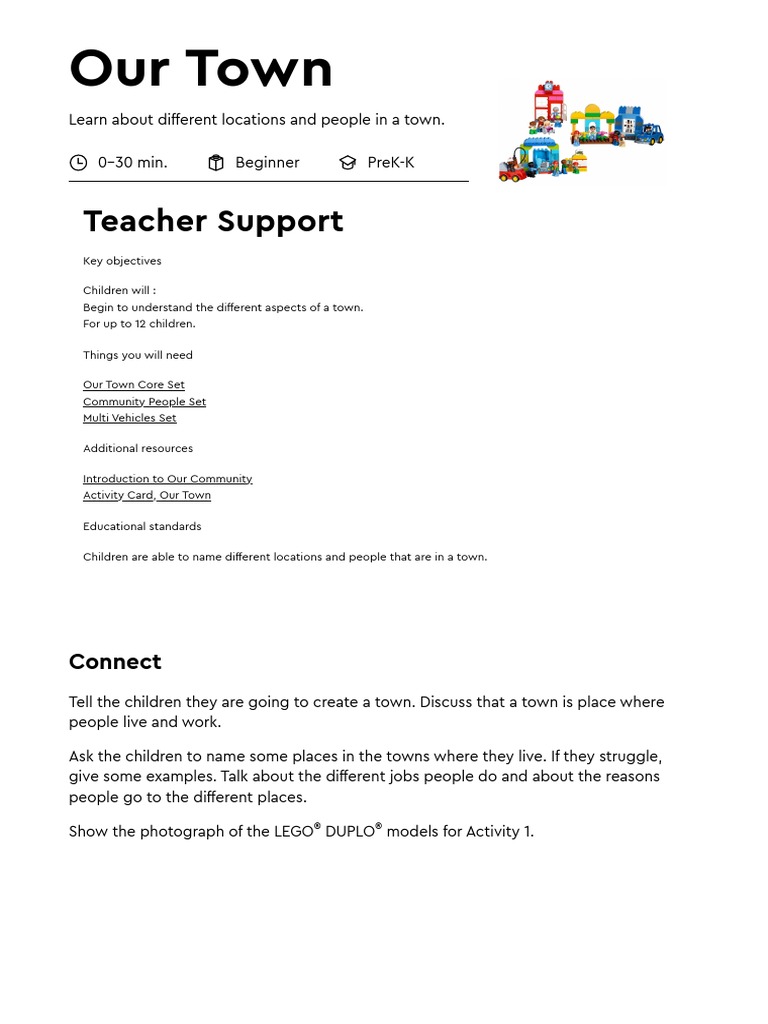 Our Town Lesson Plan | PDF