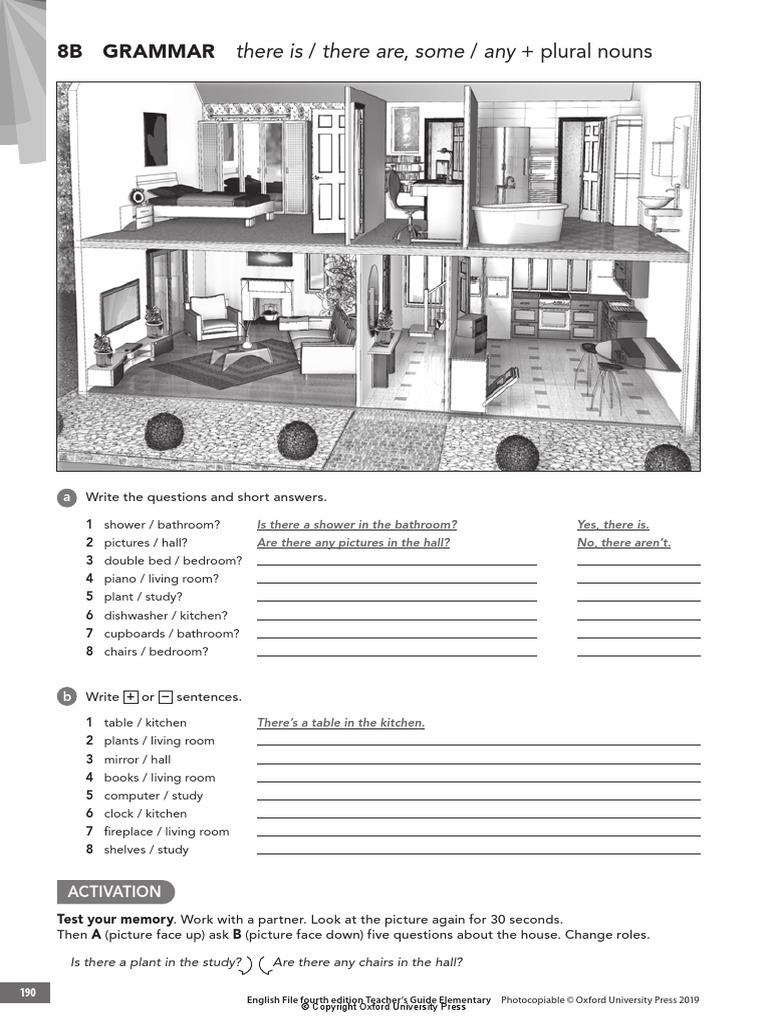 EF 8B G There Is Are | PDF | Language Arts & Discipline