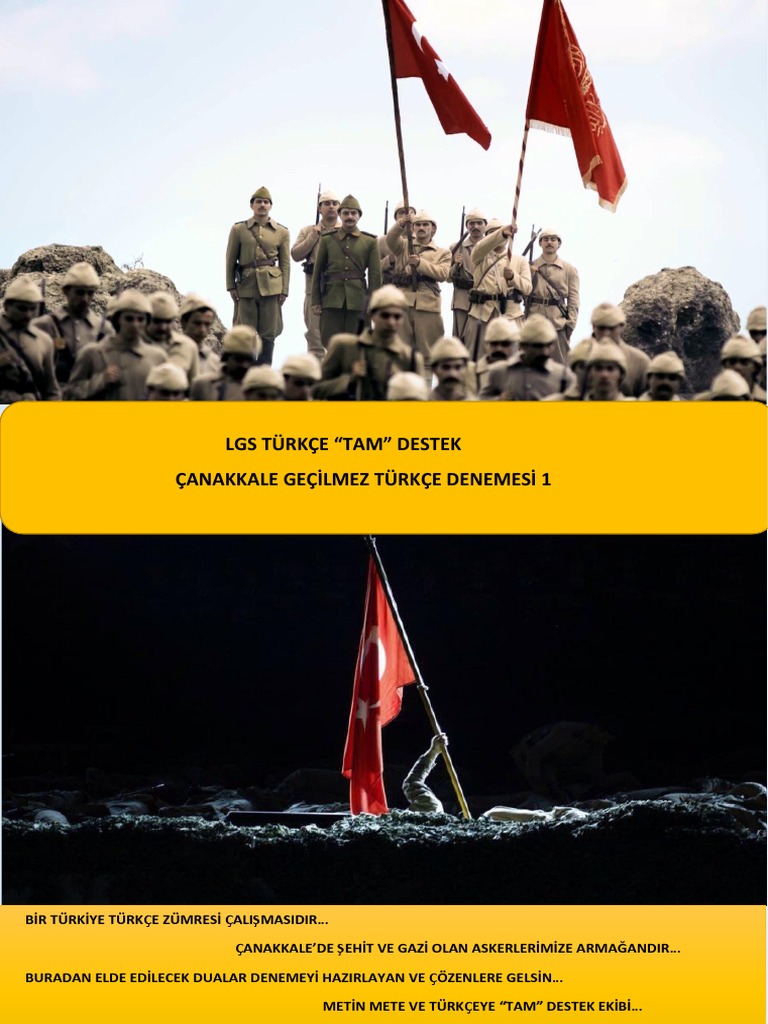 Meti̇n Mete Di̇l Bi̇lgi̇si̇z 5 Deneme | PDF