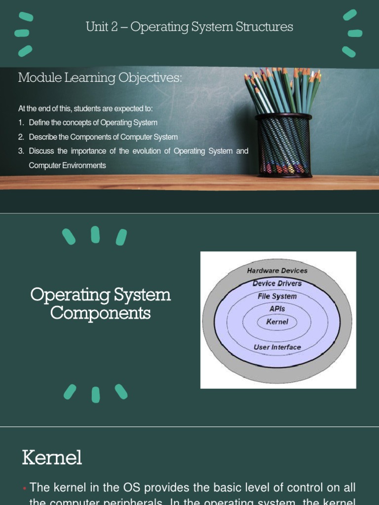 Unit 2 - Operating System Structures | PDF | Operating System ... Unit 2 - Operating System Structures | PDF | Operating System ...