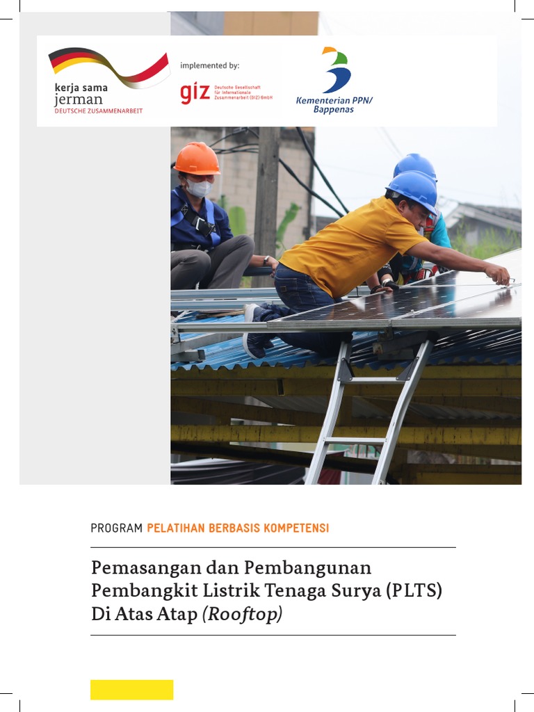 Pelatihan PLTS Atap untuk SMK & BLK | PDF | Komputer | Teknologi & Rekayasa