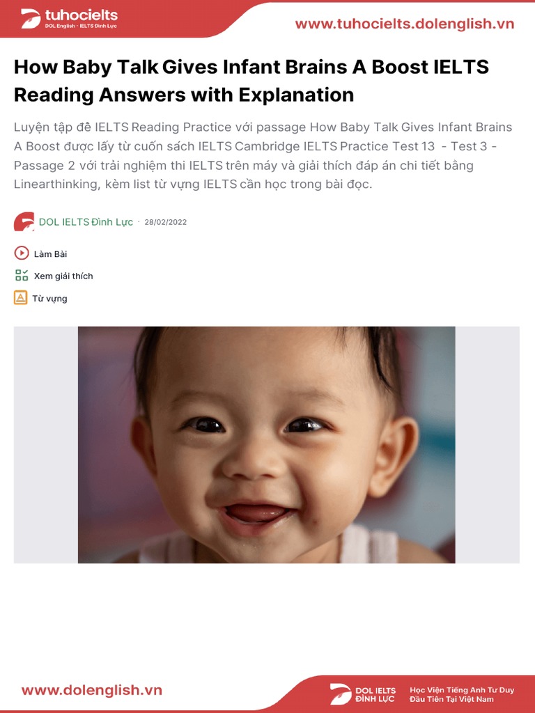 Baby Talk Boosts Infant Brain Development | PDF | Attention | Speech