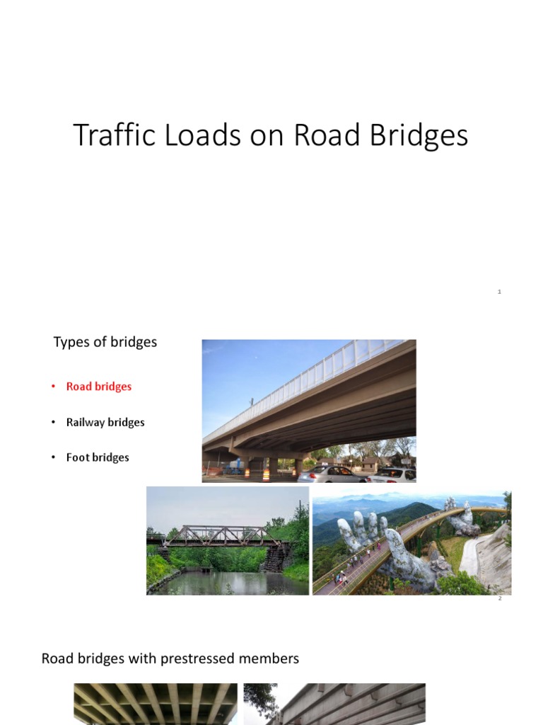 Traffic Loads On Road Bridges | PDF | Bridge | Road