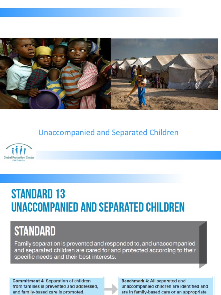 Unaccompanied & Separated Children Guide | PDF | Caregiver | Human Trafficking