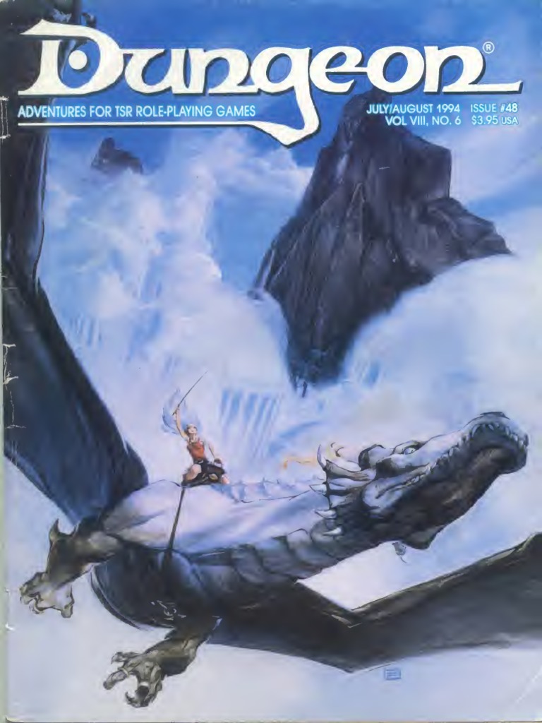 Dungeon Magazine 048 Text | PDF | Dragonlance | Role Playing Games