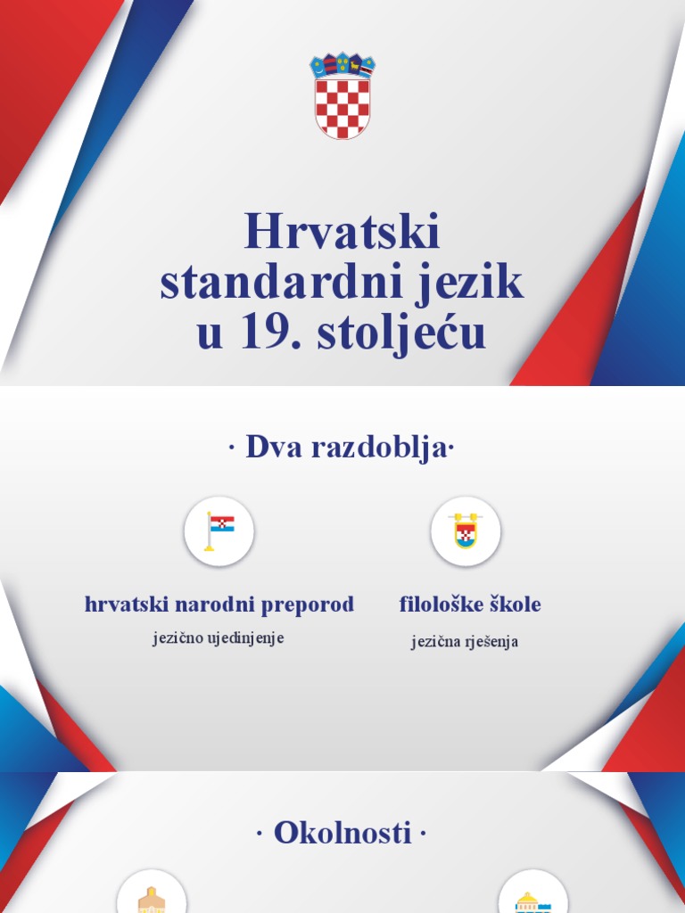 Hrvatski Jezik 19 St. Prezentacija | PDF