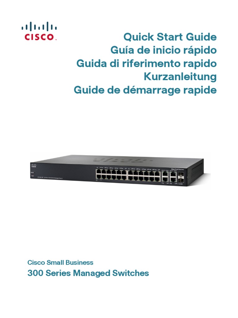 Quick Start Guide Guía de Inicio Rápido Guida Di Riferimento Rapido Kurzanleitung Guide de ...