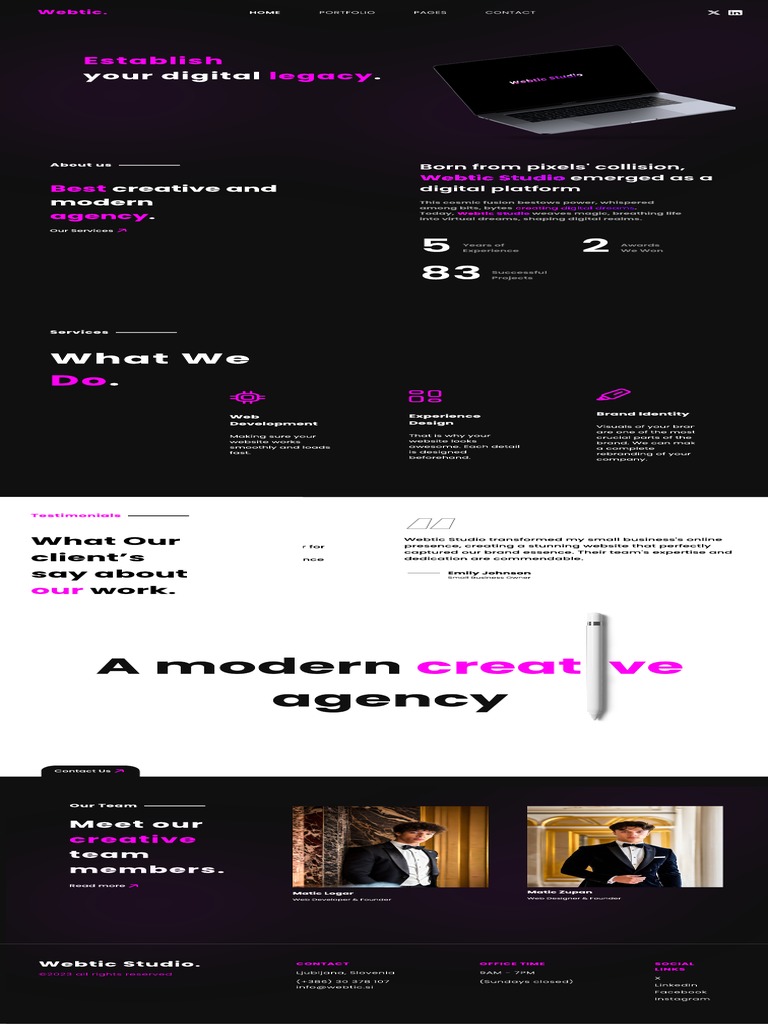 Best Agency Creative and Modern .: Establish Legacy Your Digital | PDF ...