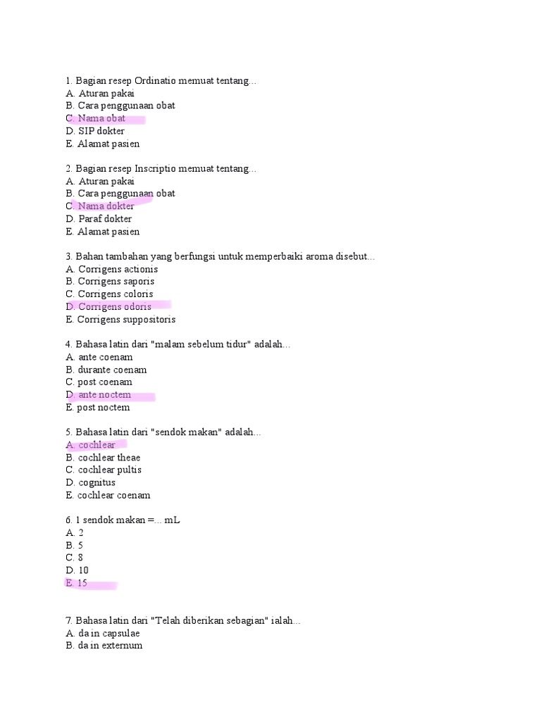 Salin-Latihan Soal Apsim 2021 | PDF