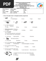 Latihan Soal B Inggris Things in The Classroom | PDF | Graphite