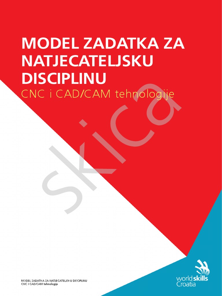 CNC I Cad Tehnologije Model Zadatka | PDF