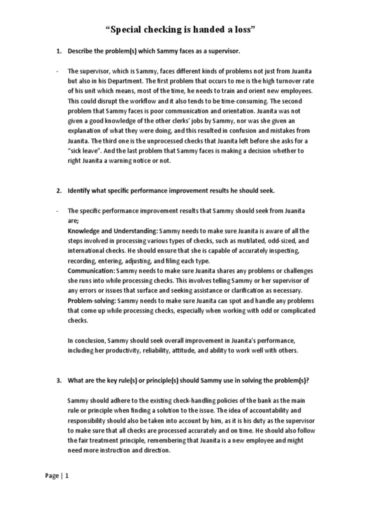 Mendizabal - Finals-Case Study | PDF | Communication | Cognition