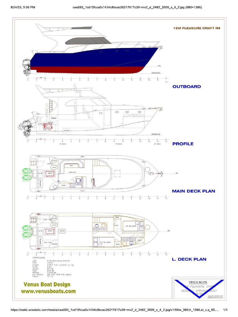 12M Pleasure Craft | PDF