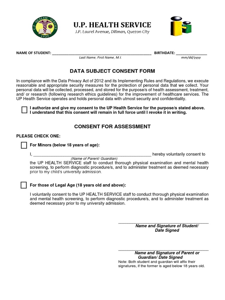 Peha Forms | PDF | Dentistry | Informed Consent
