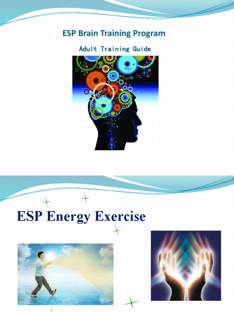 1 - ESP Brain Training Program - Adult Training | PDF | Brain ...