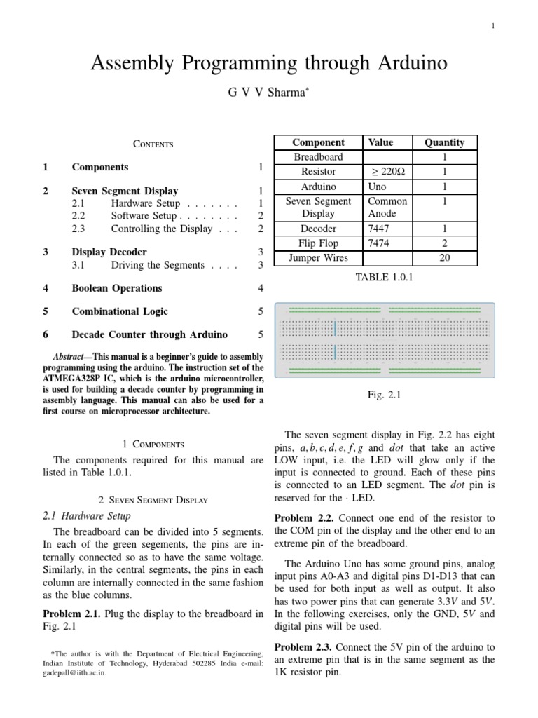 Arduino Atmega Manual Book | Download Free PDF | Arduino | Digital Electronics