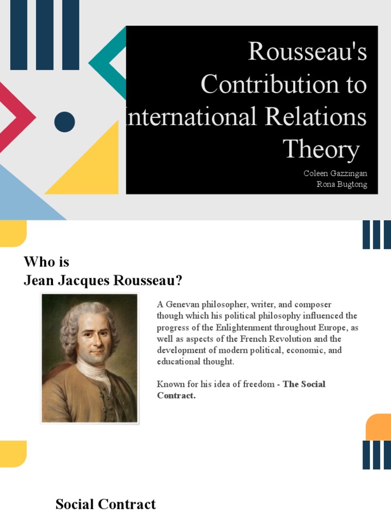 Rousseau's Impact on IR Theory | PDF | Social Science