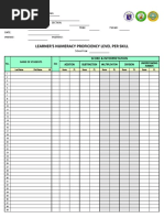 DEPED FORM 138 Template | PDF