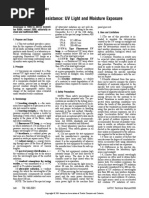 ASTM G154 2016 | PDF | Ultraviolet | Fluorescence