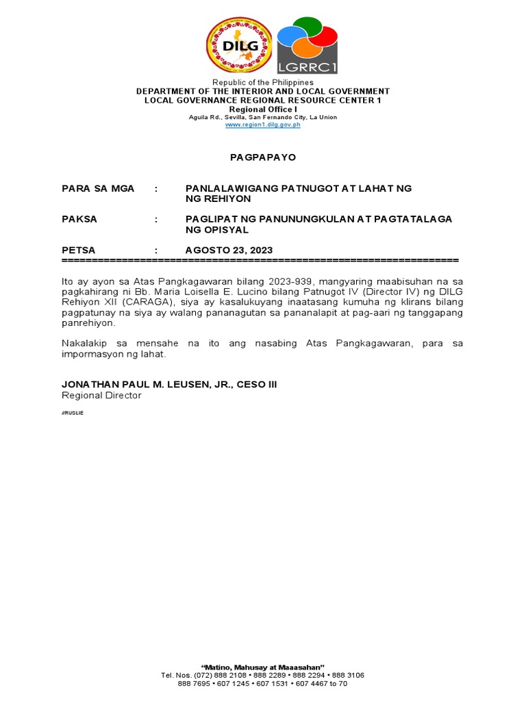 Tagalog | PDF | Philippines