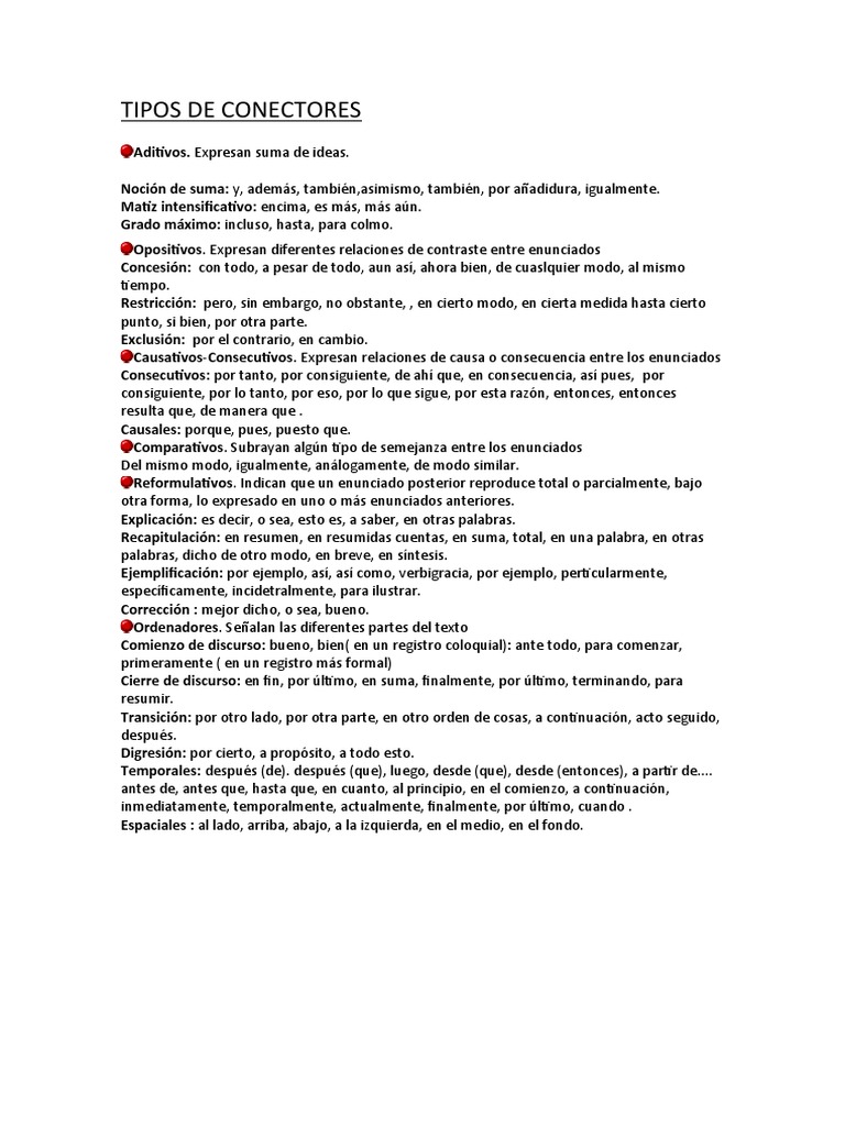 Tipos de Conectores | PDF