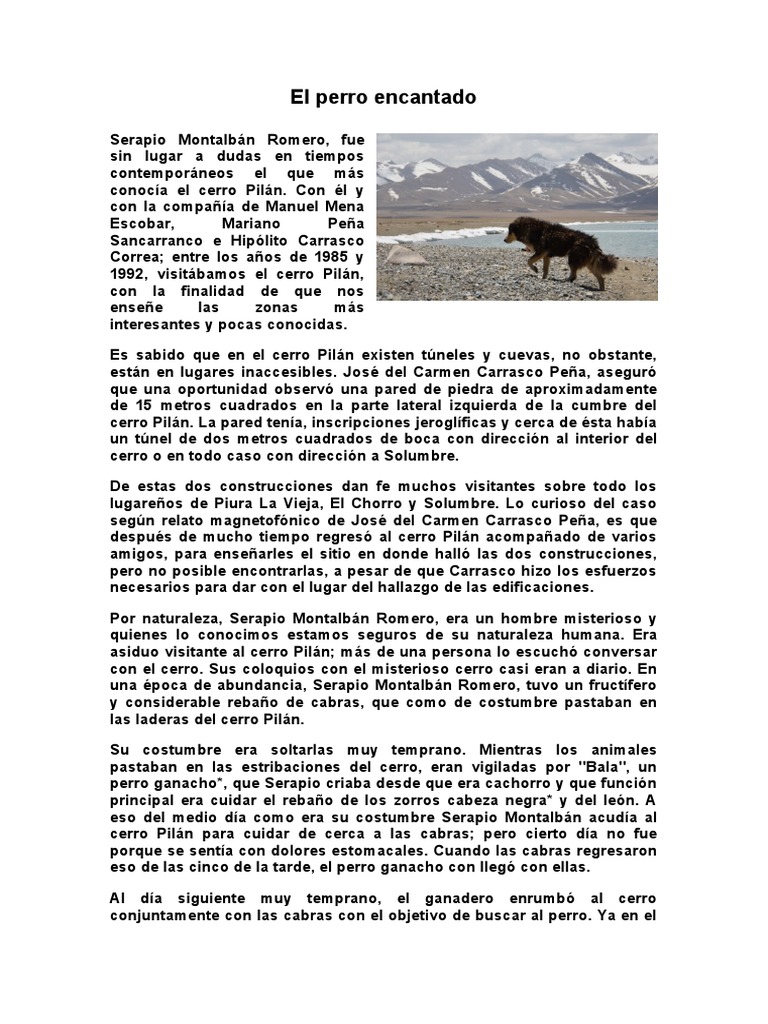 El Perro Encantado | PDF