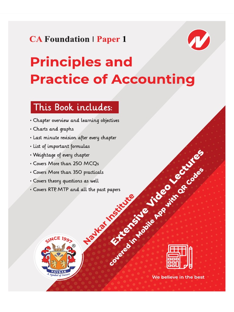 CA Foundation Paper 1 | PDF