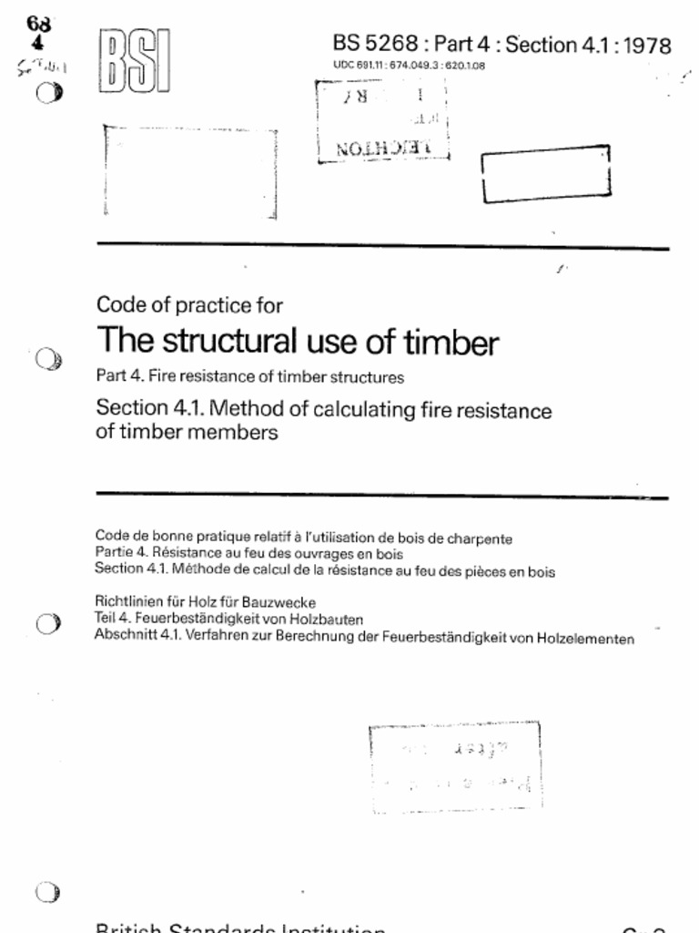 BS 5268 Part 4 Section 4 - 1-1978 | PDF