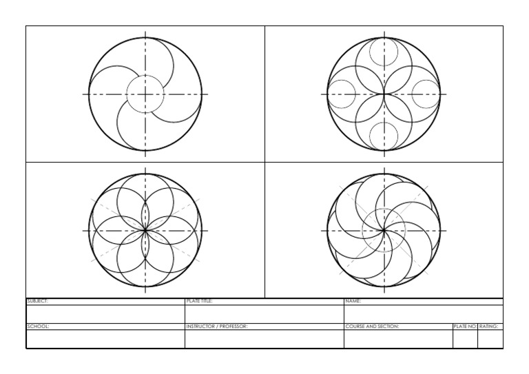 Arg 1 - Plate 5 - Arcs and Circles | PDF