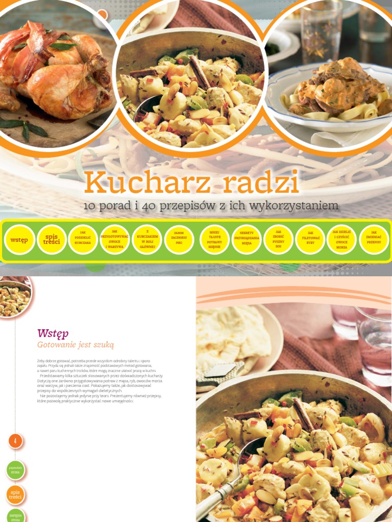 Kucharz Radzi. 40 Porad I 40 Przepisów | PDF