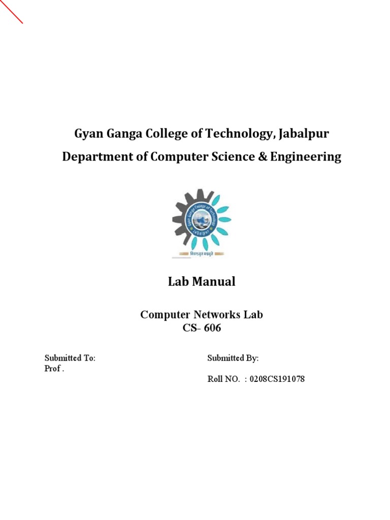 Computer Networks Lab Guide | PDF | Network Topology | Ip Address