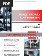 Multi Level Car Parking Final Case Study 2018 | PDF | Parking | Elevator