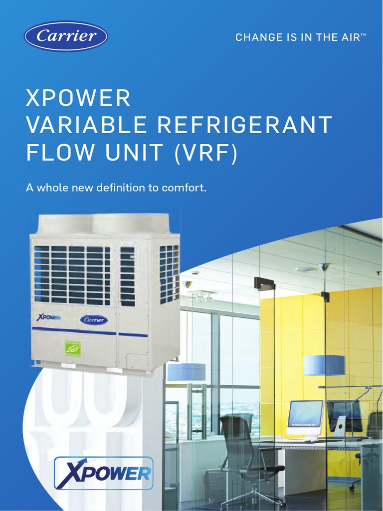 Xpower VRF-2020 | PDF | Air Conditioning | Heat Exchanger